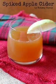 Ginger Spiked Apple Cider - Nutmeg Nanny
