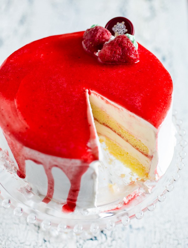 Strawberry Basil Shortcake - Nutmeg Nanny