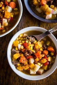 Chilean Carbonada Soup - Nutmeg Nanny