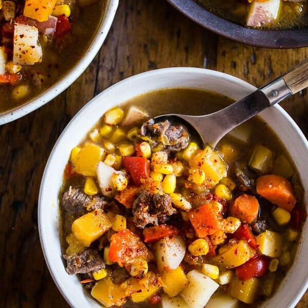 Chilean Carbonada Soup - Nutmeg Nanny