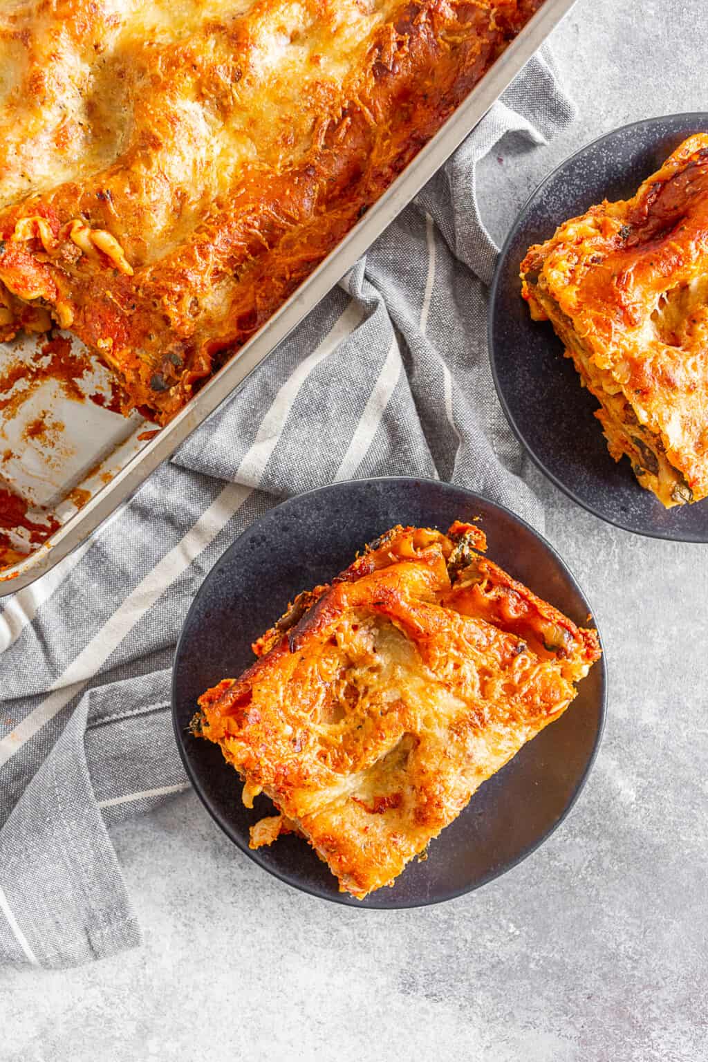 Italian Sausage Lasagna - Nutmeg Nanny