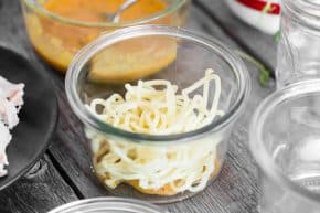 Homemade Cup of Noodles - tasty soup in an easy to go package