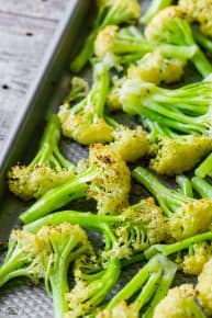 How To Roast Caulilini Baby Cauliflower - the new veggie you need to try!