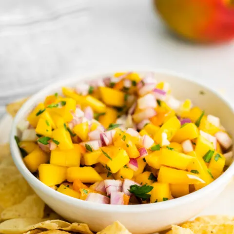 Mango Habanero Salsa - Nutmeg Nanny