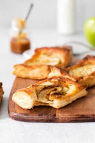 Caramel Apple Danish - a semi homemade sweet treat!