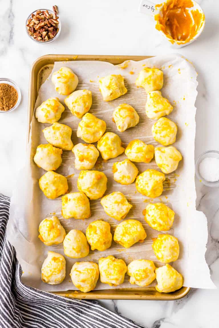 Pumpkin Monkey Bread - Nutmeg Nanny
