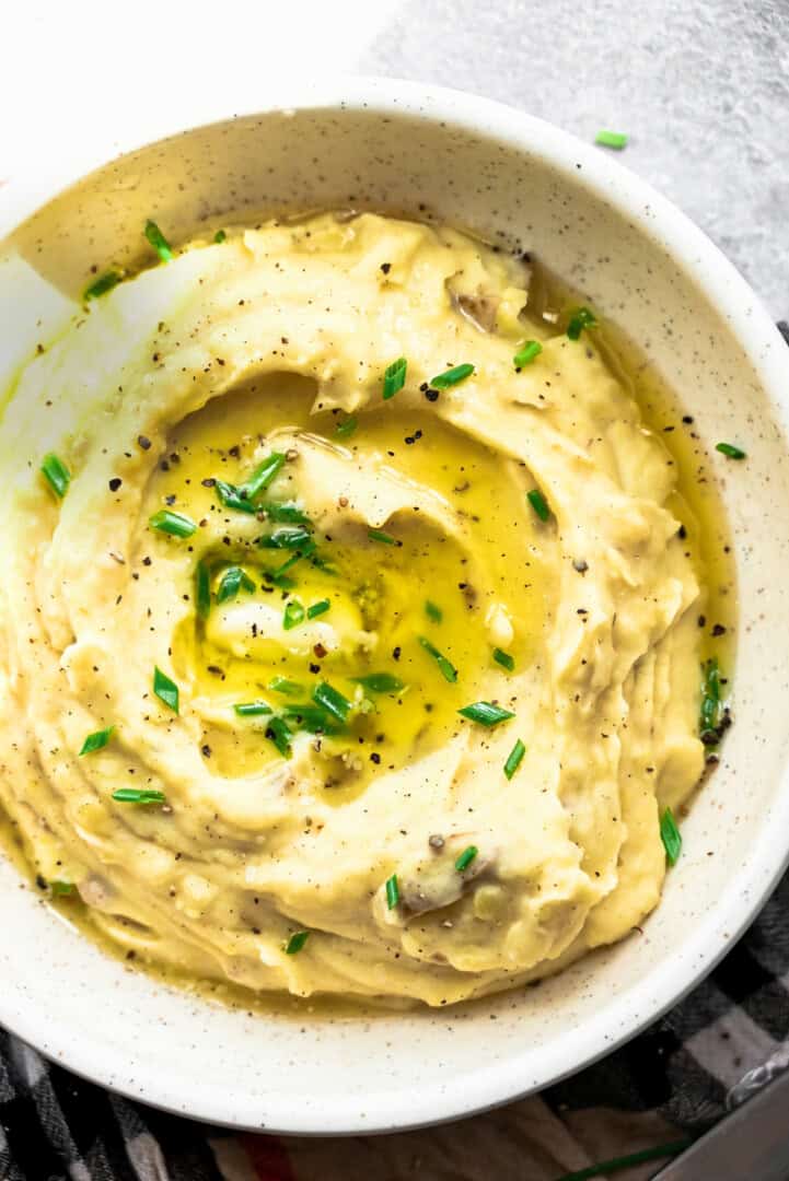 Instant Pot Mashed Potatoes - Nutmeg Nanny