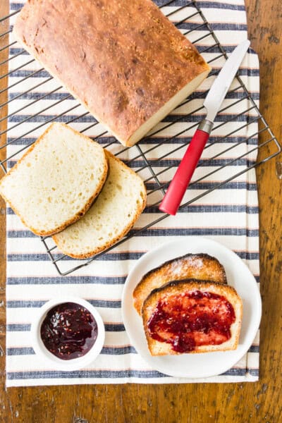 English Muffin Toasting Bread - Nutmeg Nanny
