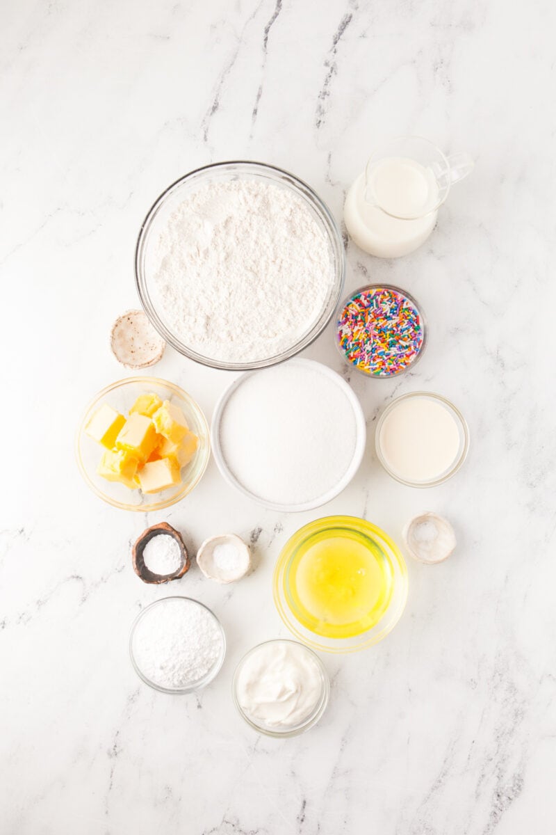 Funfetti Cake - Nutmeg Nanny
