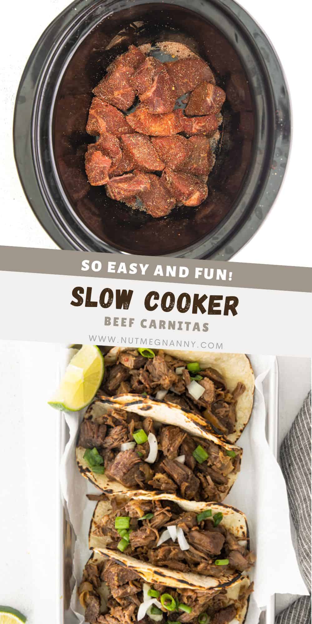 Slow Cooker Beef Barbacoa - Nutmeg Nanny