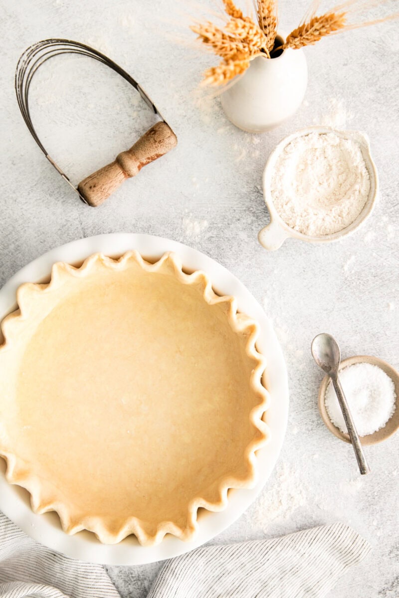 Homemade Buttery Pie Crust - Nutmeg Nanny