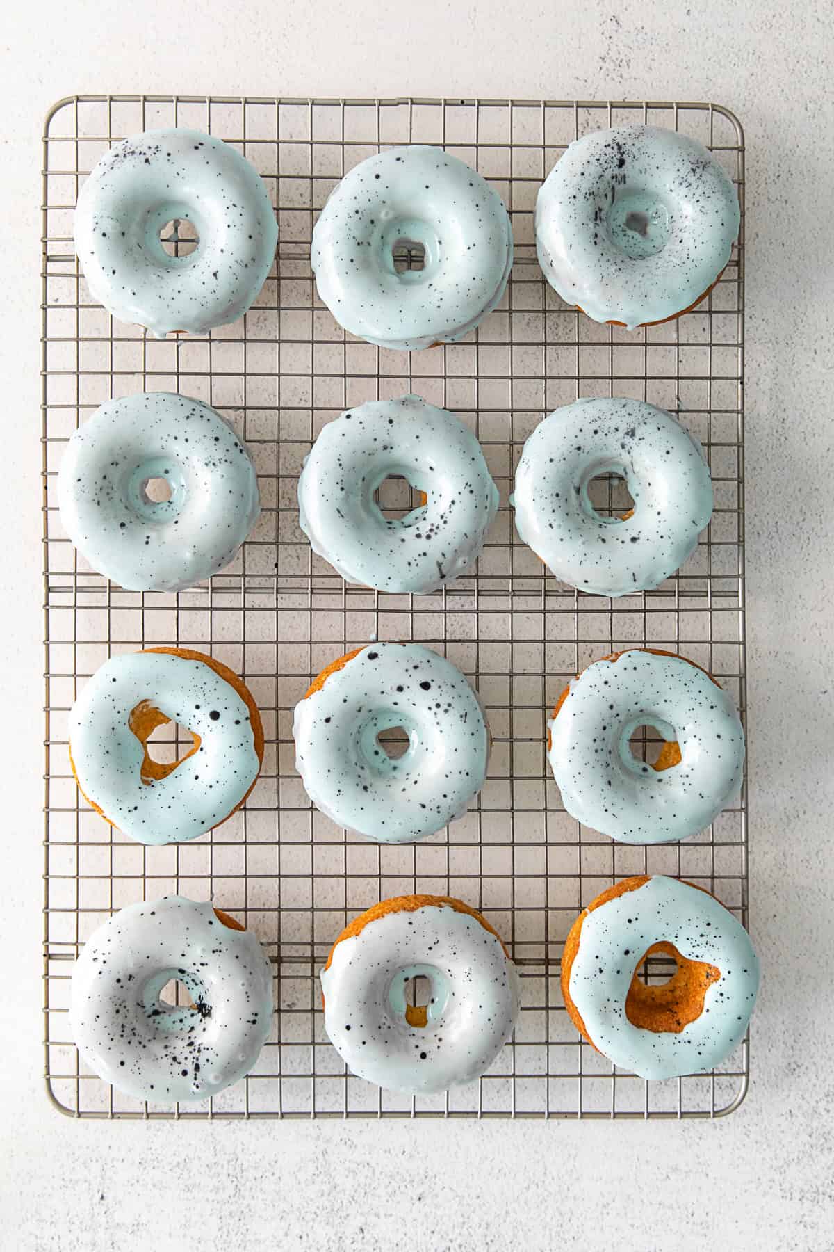 Robin's Egg Baked Donuts - Nutmeg Nanny