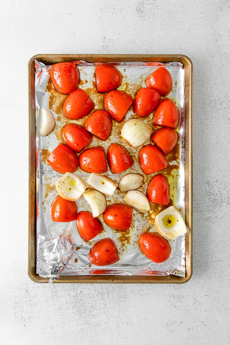Roasted Tomato Sauce - Nutmeg Nanny