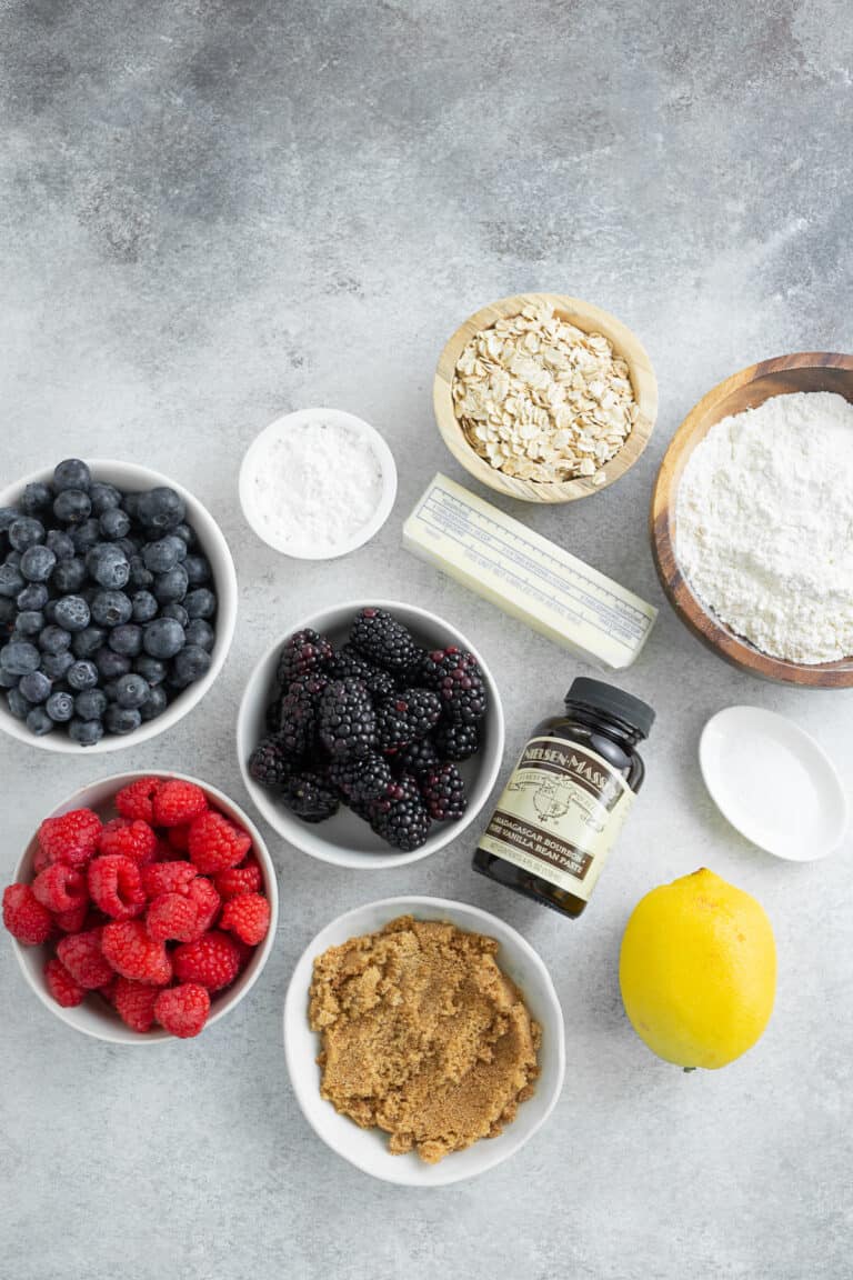 Triple Berry Crisp - Nutmeg Nanny