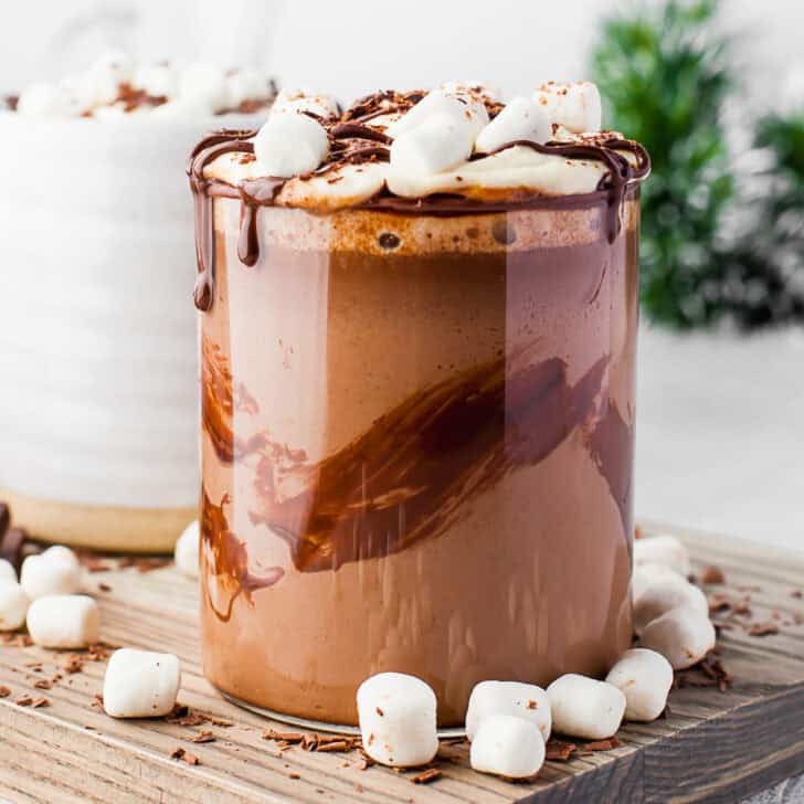 Slow Cooker Hot Chocolate - Nutmeg Nanny