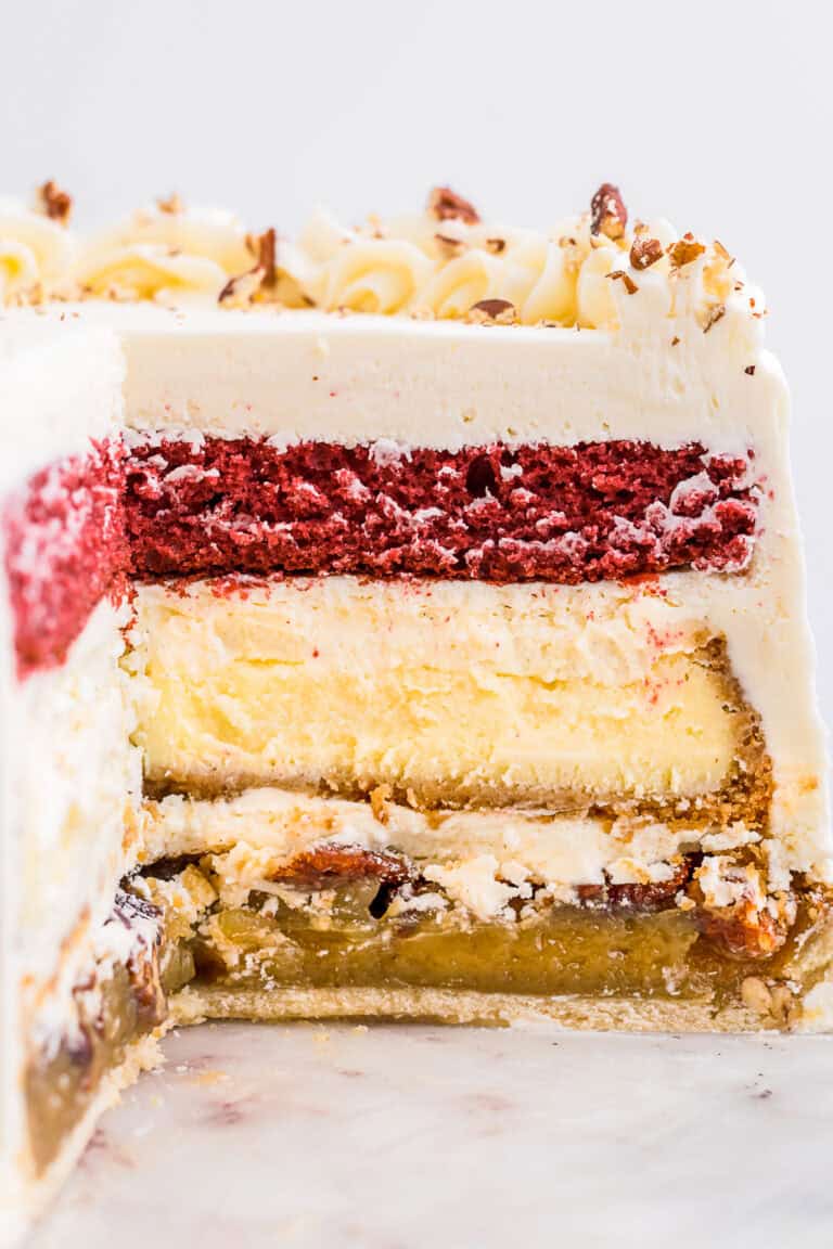 Christmas Piecaken - an over the top Christmas dessert!