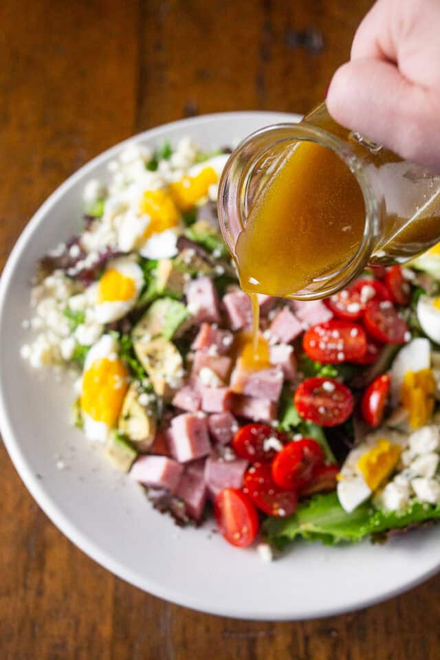 Ham Cobb Salad - Nutmeg Nanny