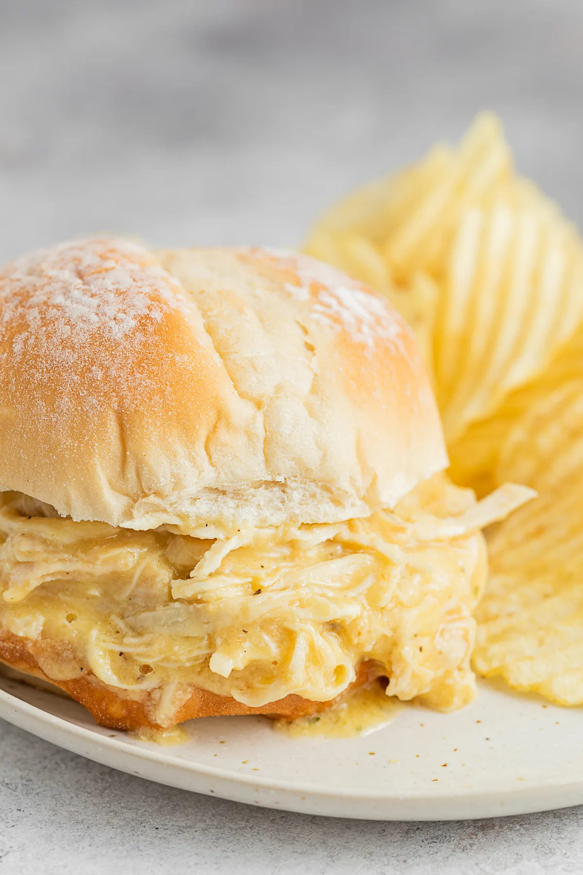 Ohio Shredded Chicken Sandwich - Nutmeg Nanny