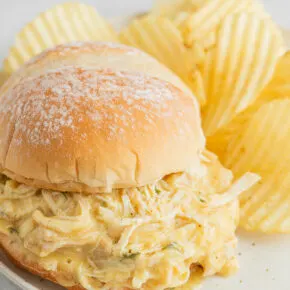 Ohio Shredded Chicken Sandwich - Nutmeg Nanny