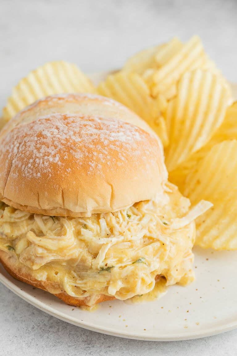 Ohio Shredded Chicken Sandwich - Nutmeg Nanny