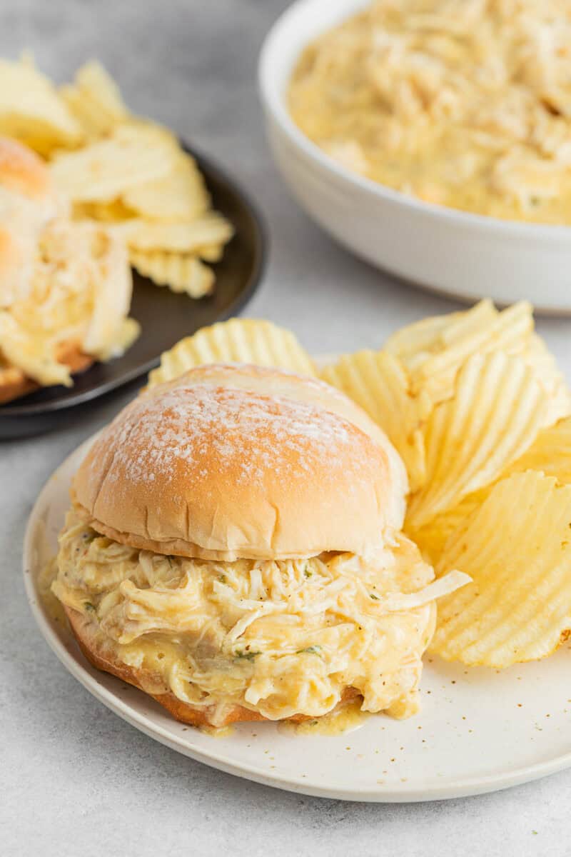 Ohio Shredded Chicken Sandwich - Nutmeg Nanny