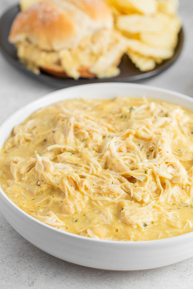 Ohio Shredded Chicken Sandwich - Nutmeg Nanny