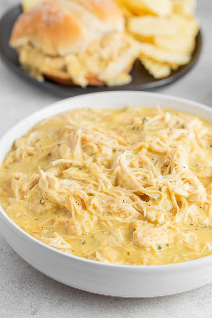 Ohio Shredded Chicken Sandwich - Nutmeg Nanny