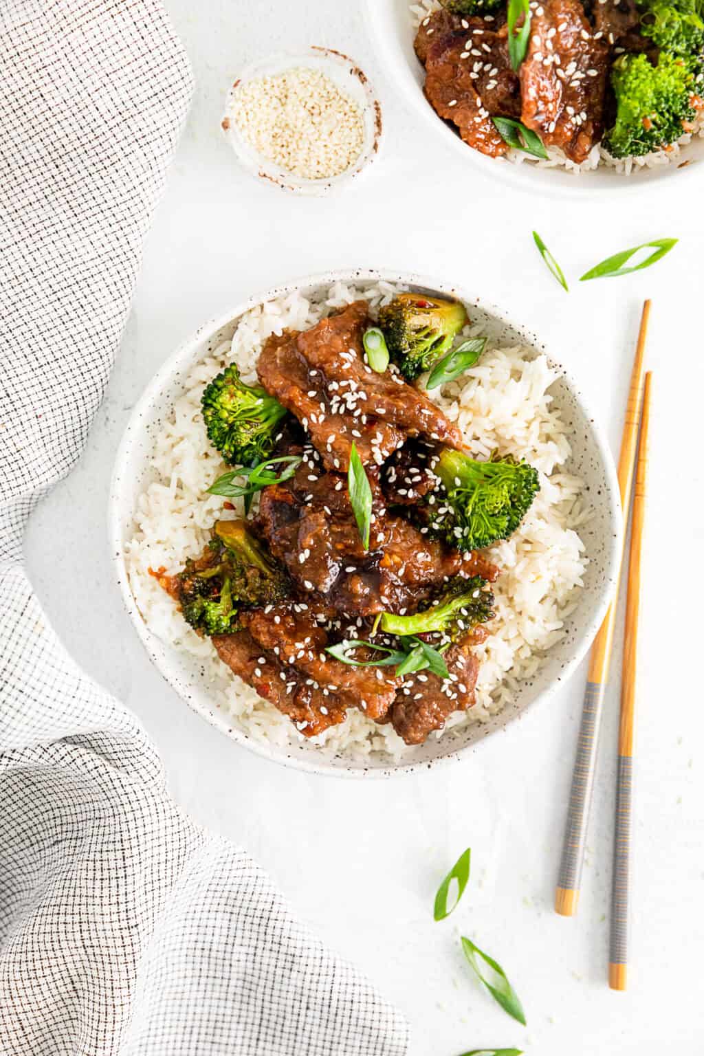 Instant Pot Mongolian Beef - Nutmeg Nanny