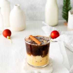 Eggnog White Russian - Nutmeg Nanny